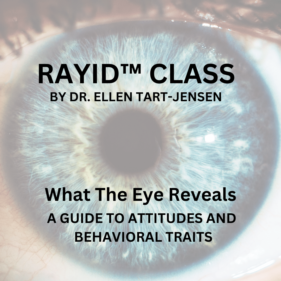 Emotional Iris Analysis Rayid™ - 1 day live in person seminar - Ellen ...